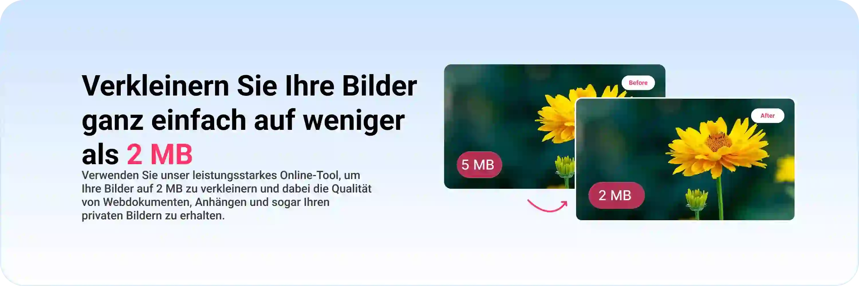 Bild auf 2 MB verkleinern - 2 MB Converter