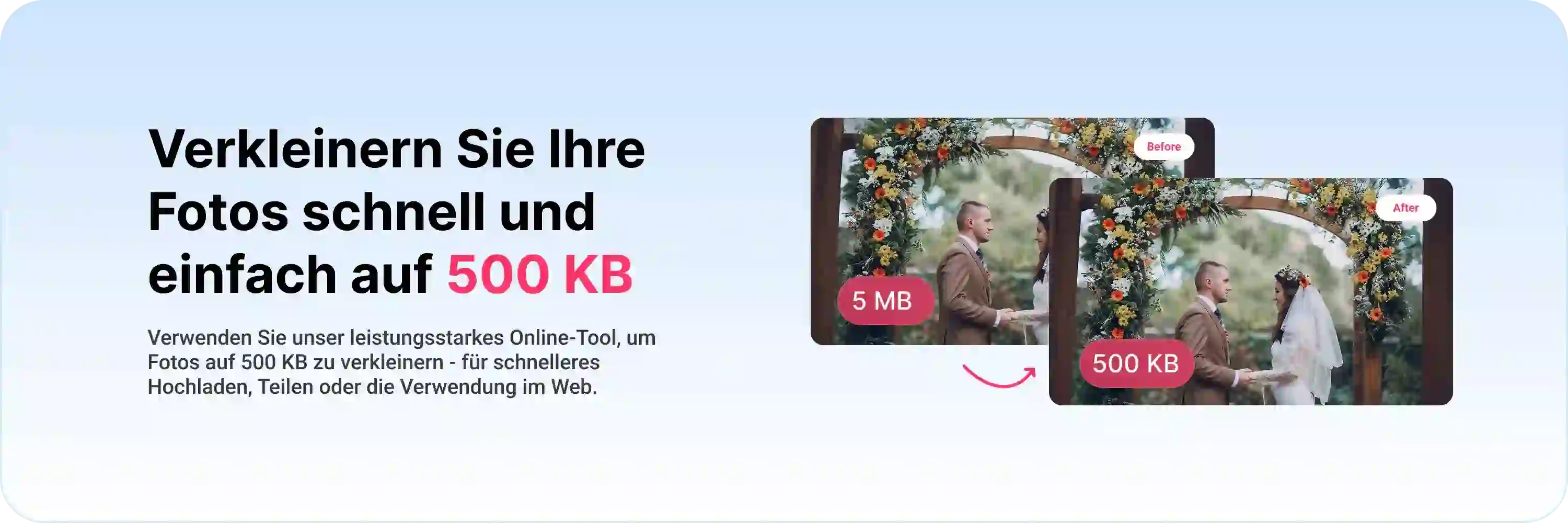Bild online auf 500 KB verkleinern - Bild auf 500 KB komprimieren